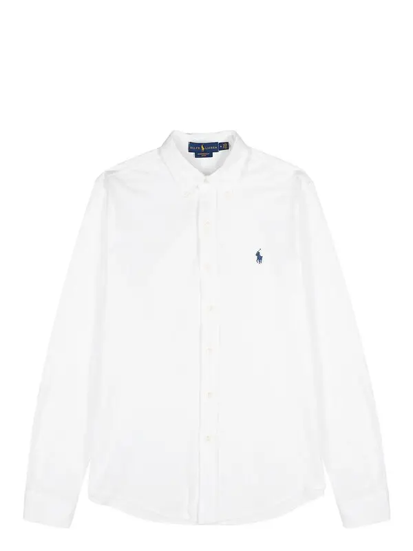 Polo Ralph Lauren Piqué Cotton Shirt - White