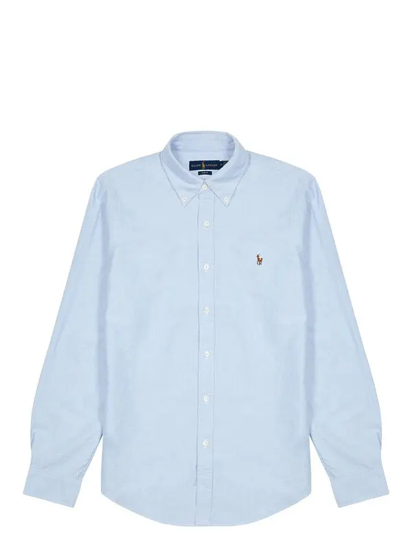 Polo Ralph Lauren Cotton Oxford Shirt - Blue