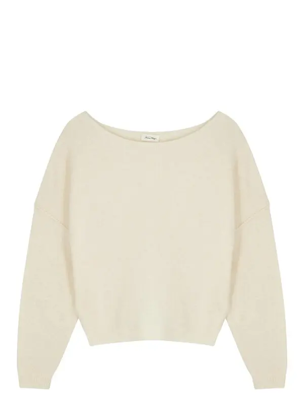 American Vintage Damsville Knitted Jumper - Cream