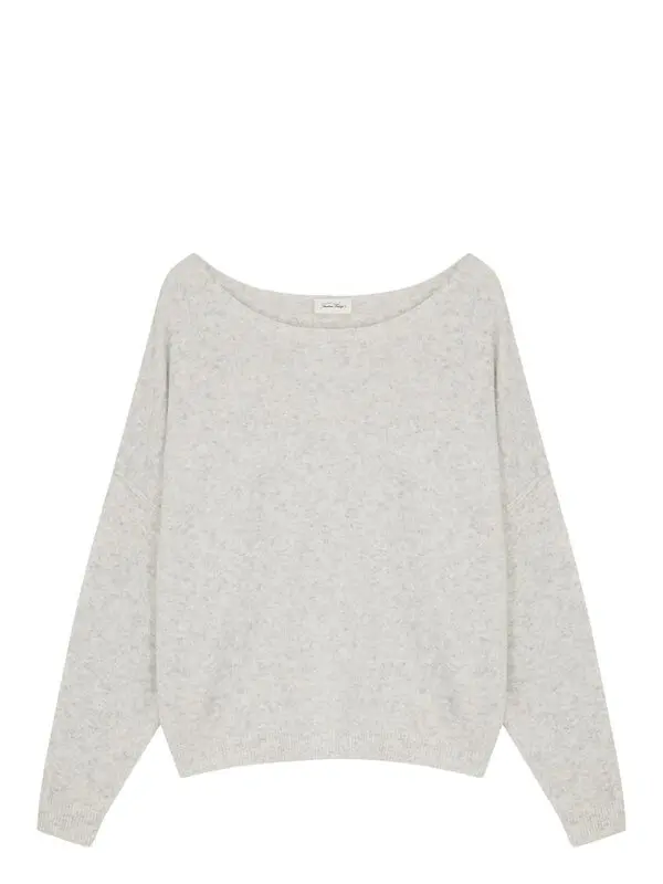 American Vintage Damsville Knitted Jumper - Grey