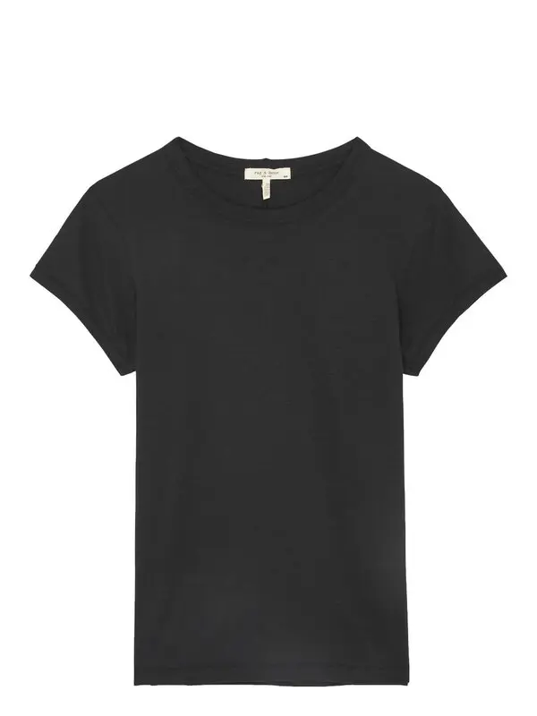 Rag & Bone The Tee Cotton T-shirt - Black