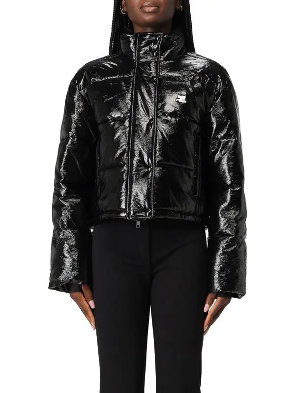 COURREGES Puffer Jacket - Black