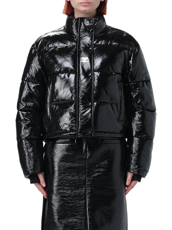 COURREGES Puffer Jacket - Black
