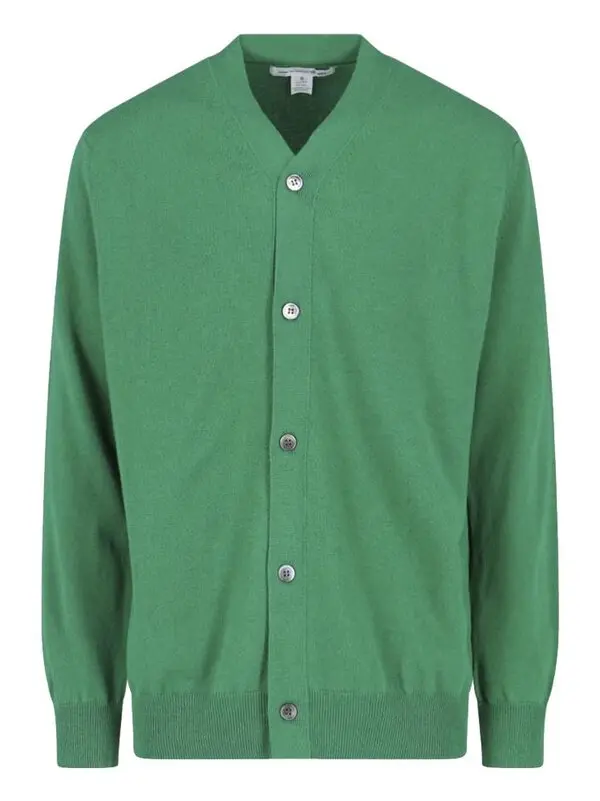 Comme Des Garçons Wool Sweater - Green