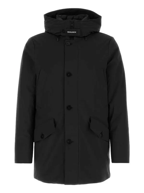 Woolrich Stretch Nylon Down Jacket - Black