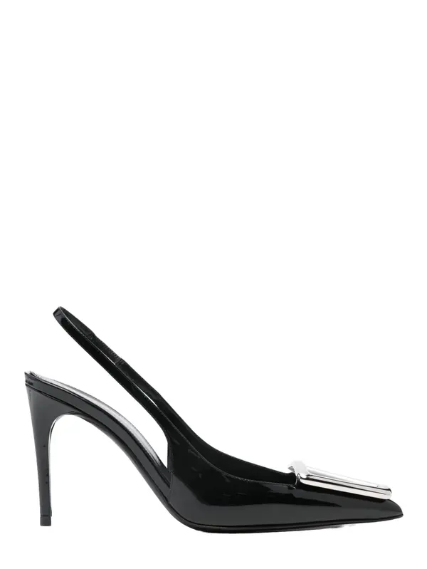 Saint Laurent Avenue 95mm Slingback Pumps - Black