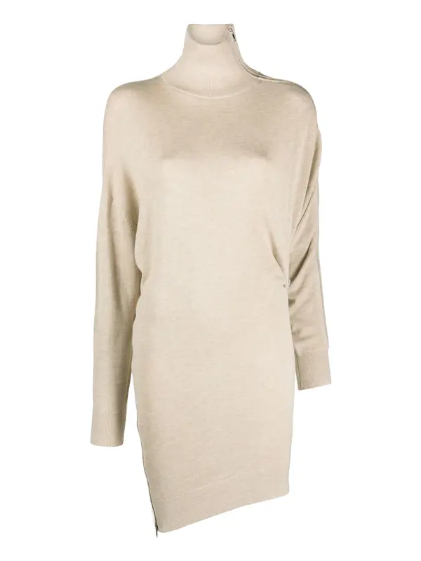 Isabel Marant Gaelys Sweater Dress - Neutrals
