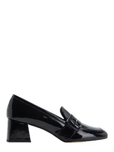 8 BY YOOX Patent Heeled Loafers - Black