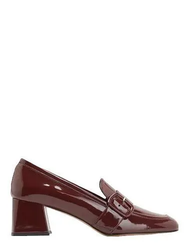 8 BY YOOX Patent Heeled Loafers - Red