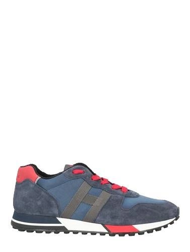 Hogan Leather & Textile Sneakers - Blue