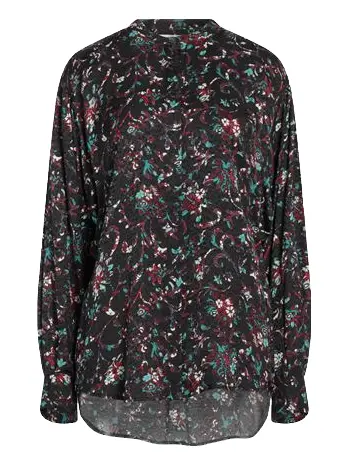 MARANT ETOILE Floral Print Shirt - Black