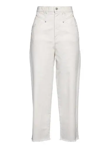 Isabel Marant Straight Leg Jeans - White