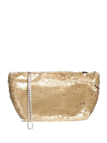 GEDEBE Textile Fiber Handbag - Beige