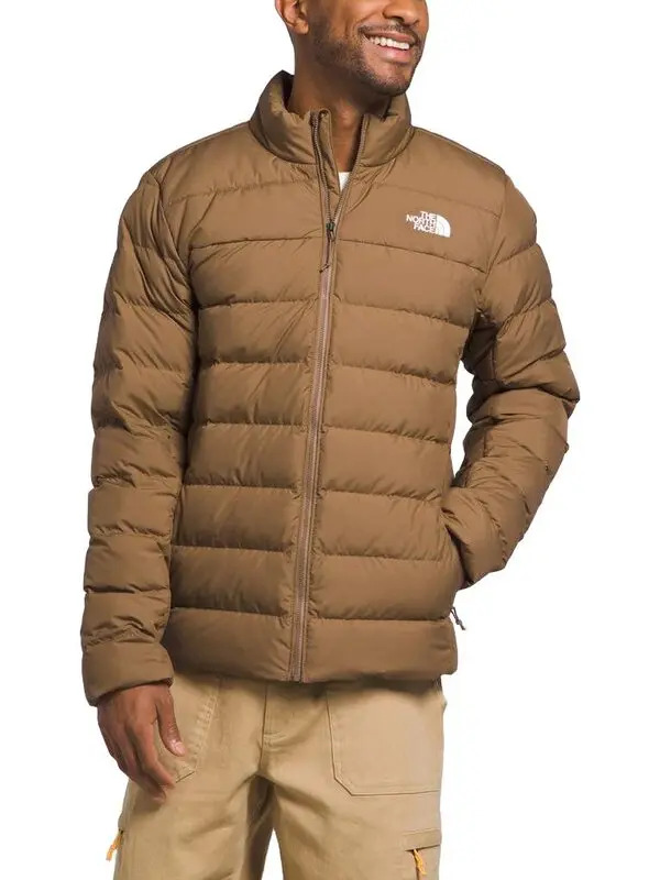 The North Face Aconcagua 3 Durable Water Repellent Parka - Utility Brown