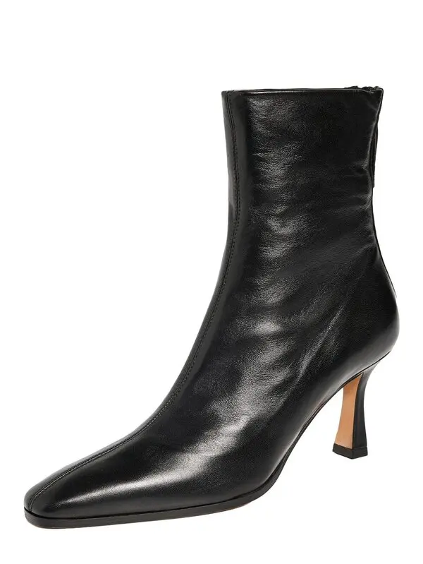 EMME PARSONS Stiletto Heel Stretch Boots - Black
