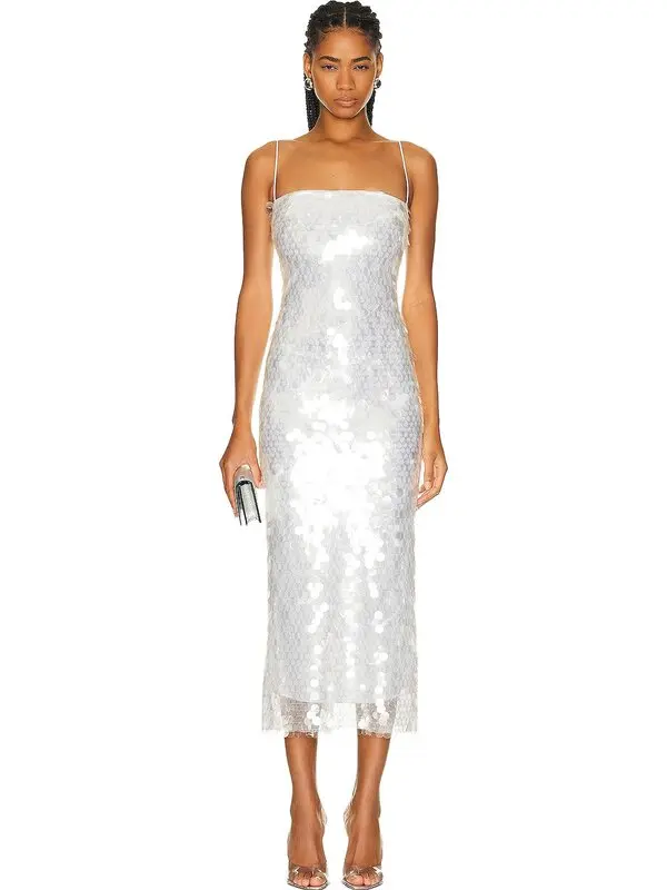 THE NEW ARRIVALS ILKYAZ OZEL Phoenix Dress - Candle Light