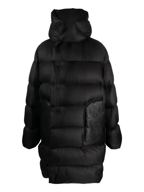 Rick Owens Quilted Puffer Coat - Black