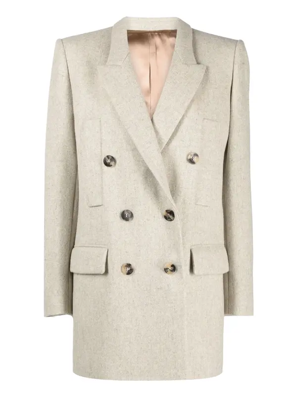 Isabel Marant Floyd Double-breasted Blazer - Neutrals