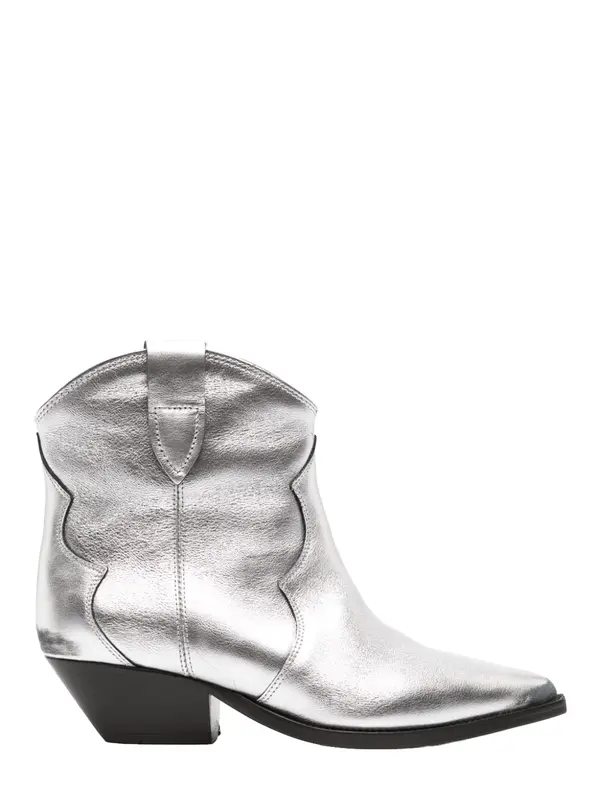 Isabel Marant Dewina Ankle Boots - Silver