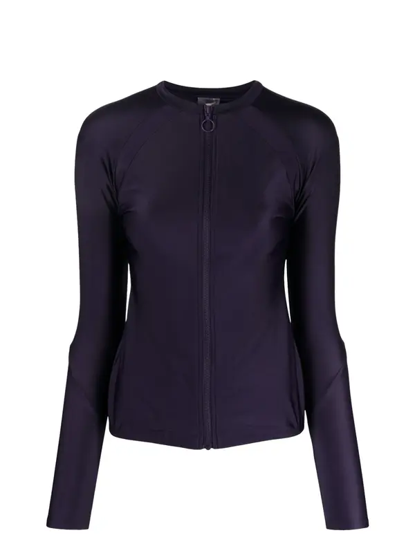 DUSKII Zip-up Rash Guard - Purple