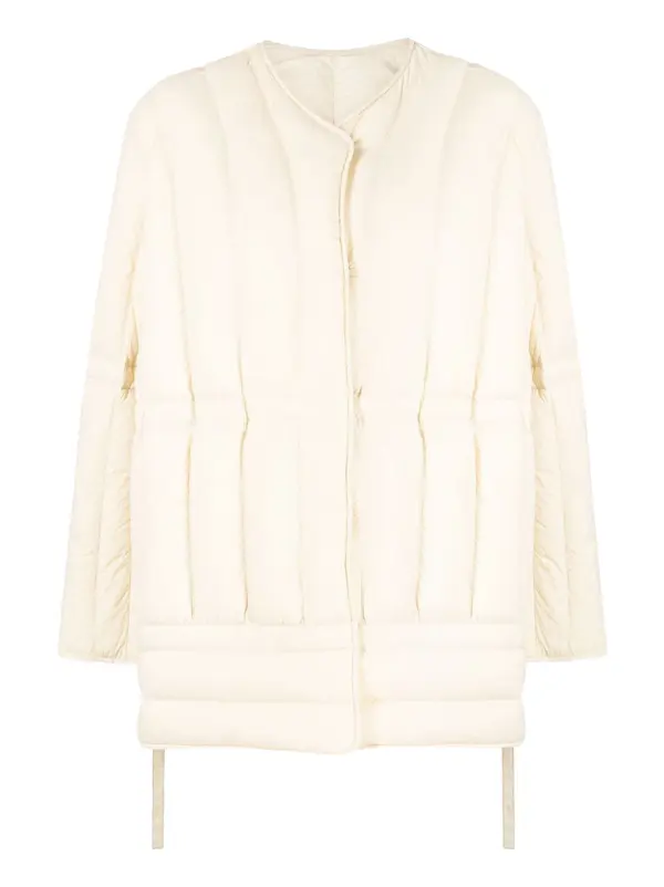 JNBY Collarless Padded Jacket - White