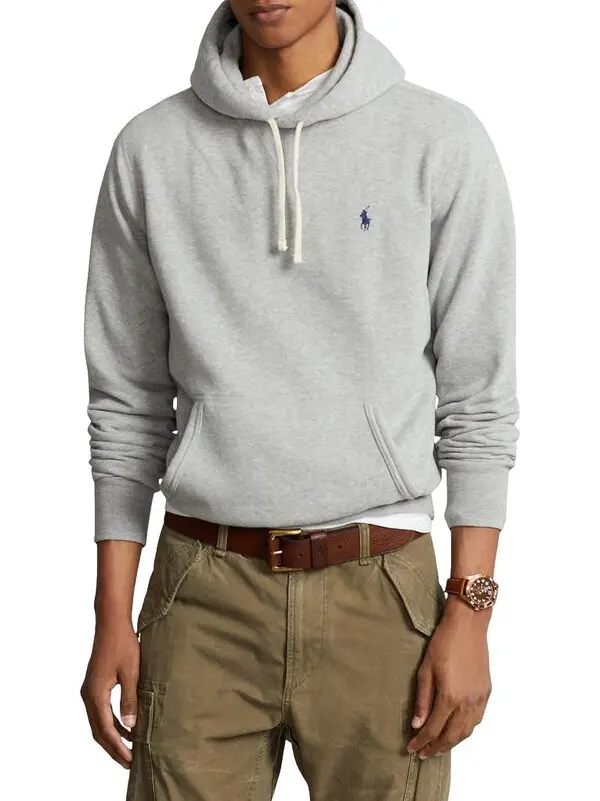 Ralph Lauren Fleece Hoodie - Andover Heather
