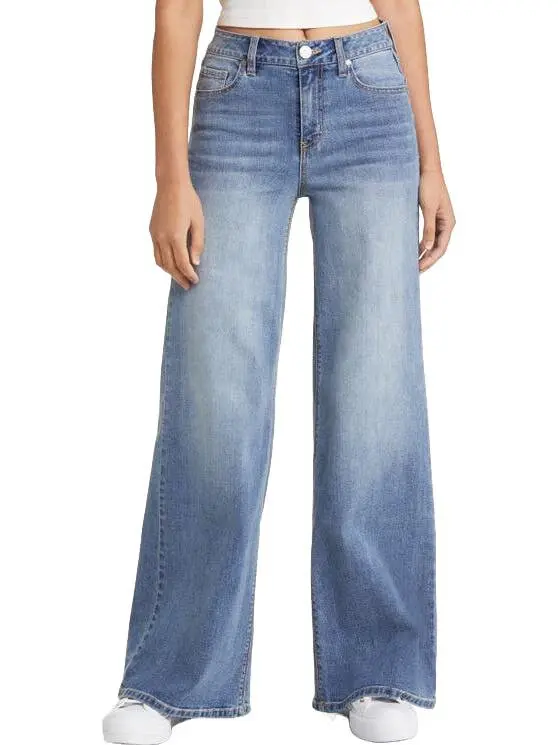 1822 Denim High-rise Wide Leg Jeans - Sloane