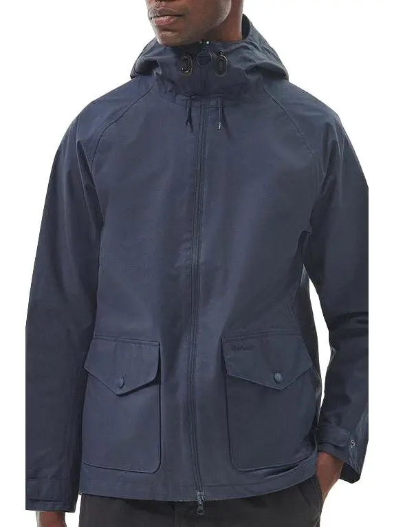 Barbour Whitstone Waterproof Jacket - Navy