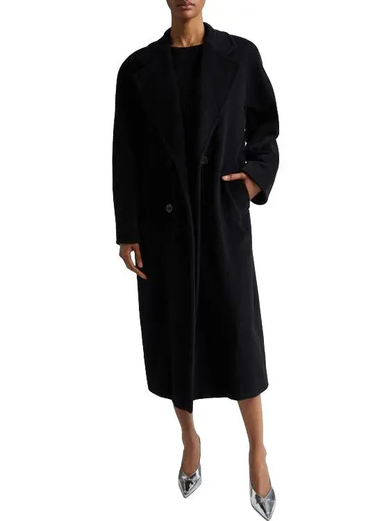 Max Mara Madame Wool & Cashmere Coat - Black