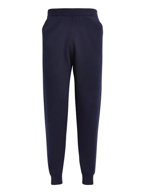 Harrods Cashmere Sweatpants - Navy