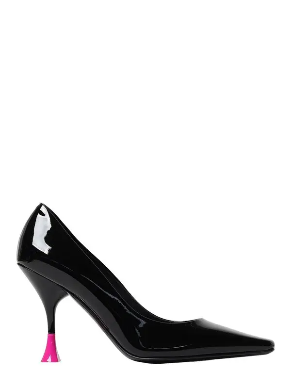 3JUIN Pointed Toe Stiletto Pumps - Black