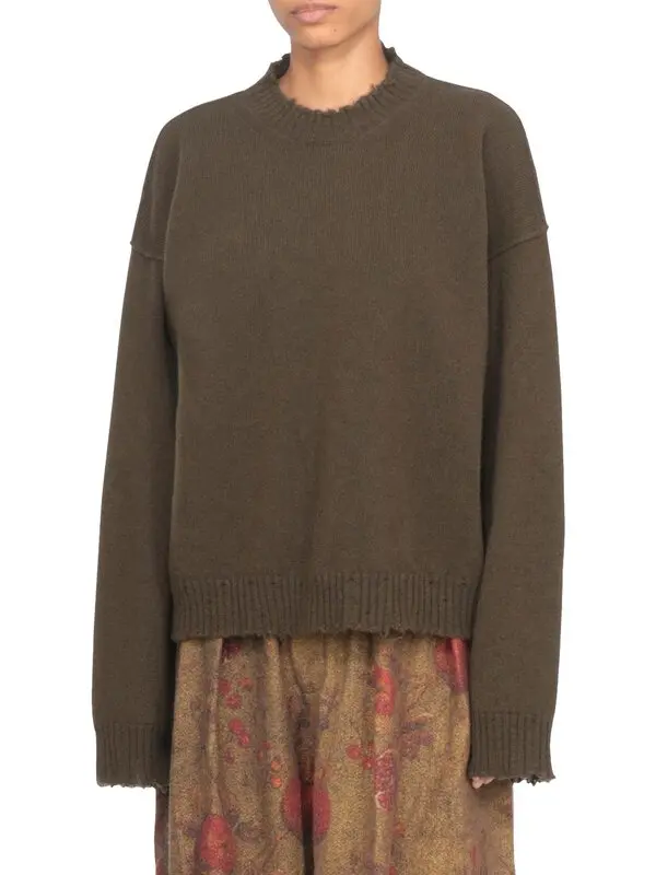 UMA WANG Pullover Sweater - Green