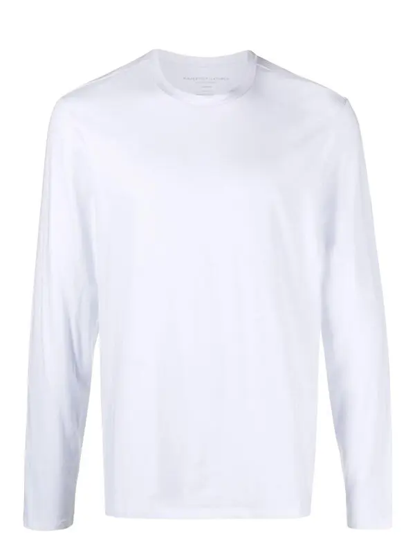 Majestic Filatures Long-sleeve Cotton T-shirt - White