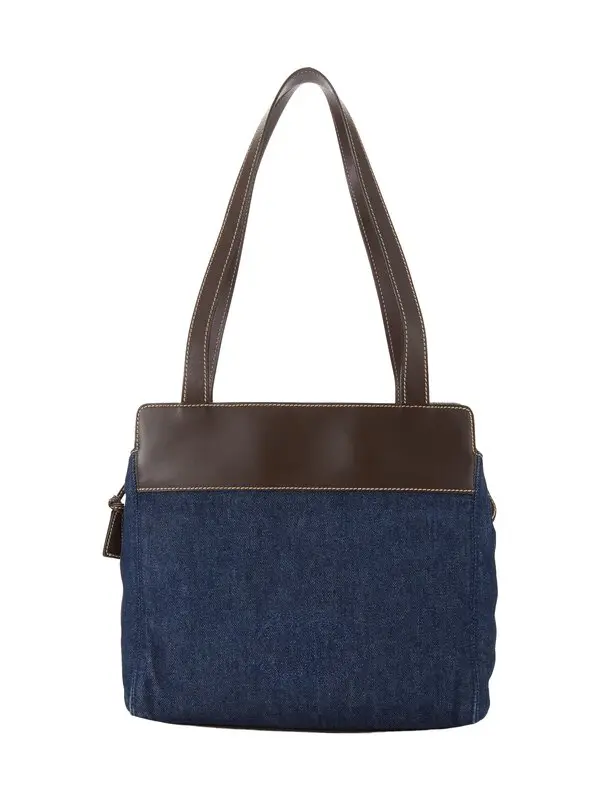 Chanel Denim 'cc' Tote - Blue