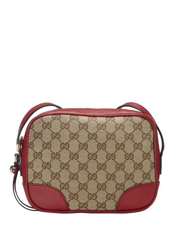 Gucci Original Gg Canvas Bree Crossbody Bag - Red