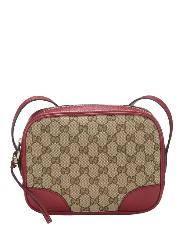 Gucci Original Gg Canvas Bree Crossbody Bag - Red