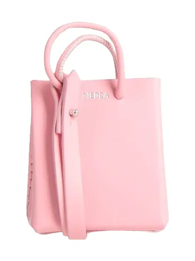 Medea Leather Shoulder Bag - Pink