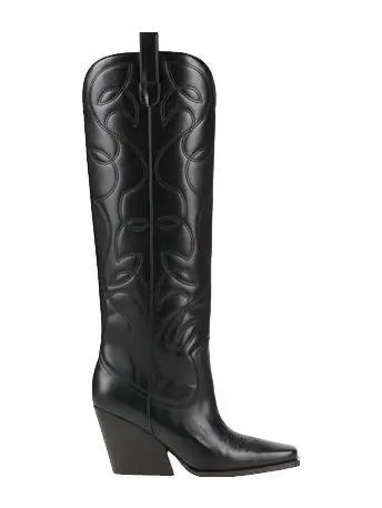 Stella McCartney Boots With Embroidered Detailing - Black