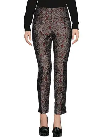 Dolce & Gabbana Floral-print Straight-leg Pants - Red