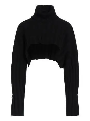 Dolce & Gabbana Cashmere Turtleneck Top - Black