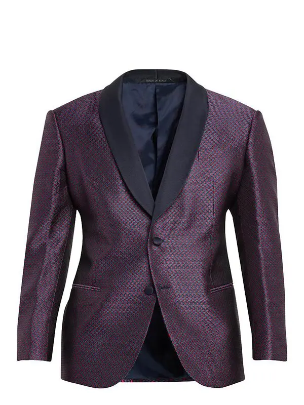Giorgio Armani Jacquard Shawl Blazer - Multi