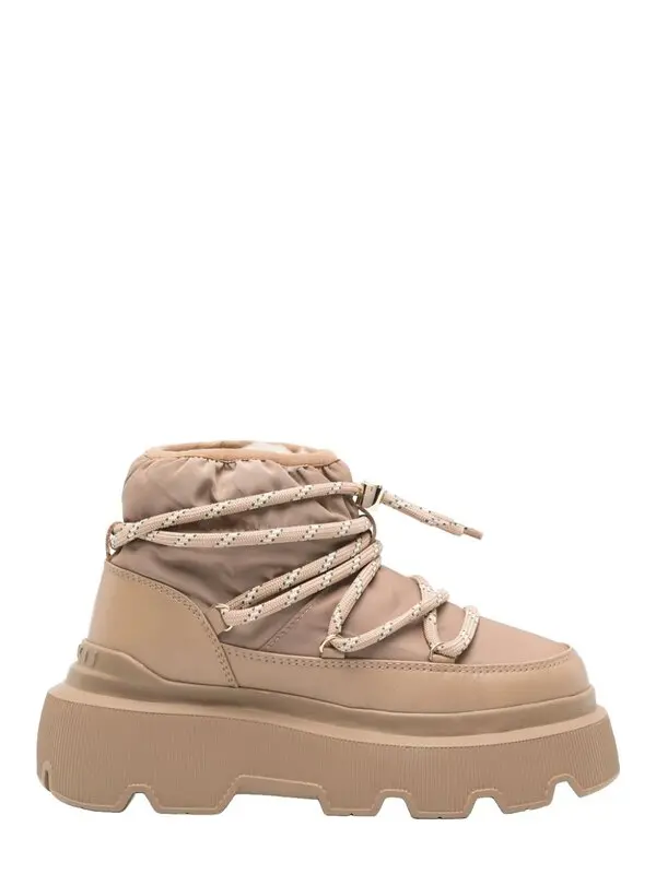 Inuikii Endurance Puffer Lace-up Boots - Neutrals
