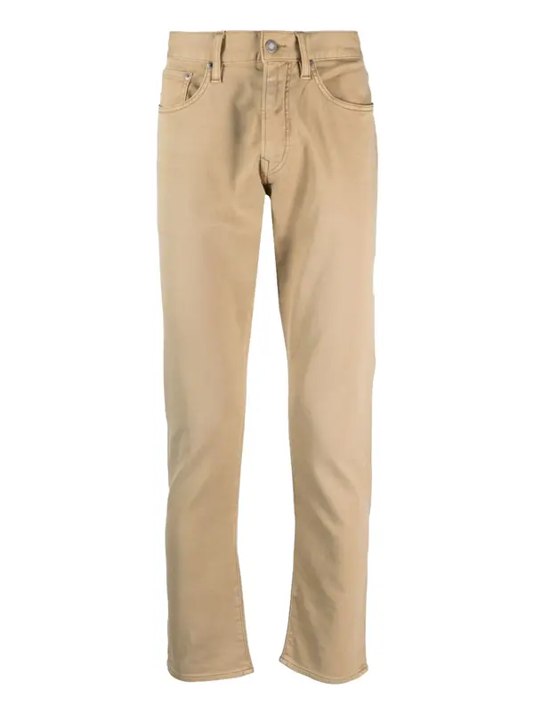 Ralph Lauren Logo-patch Trousers - Neutrals