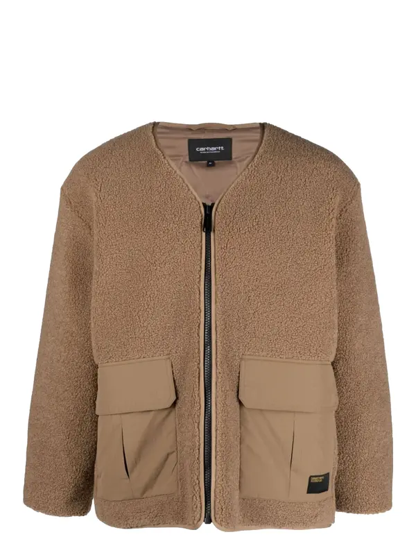 Carhartt Work In Progress Devin Liner Shearling Jacket - Brown