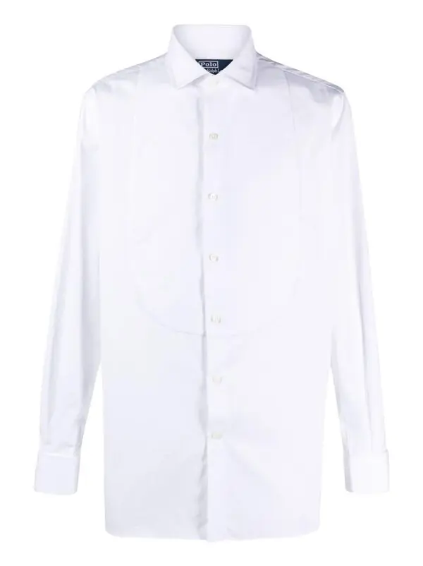 Polo Ralph Lauren Spread-collar Cotton Shirt - White