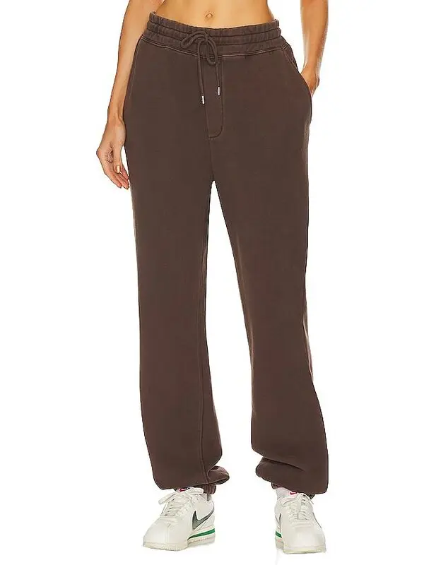WAO Fleece Jogger - Brown