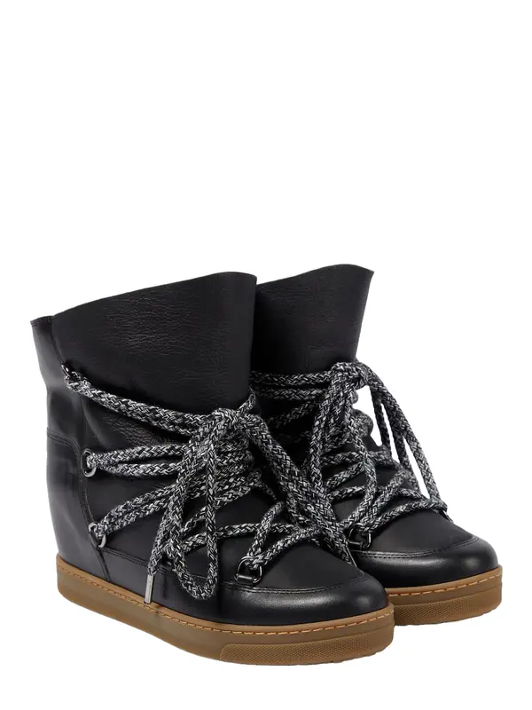 Isabel Marant Nowles Padded Boots - Black