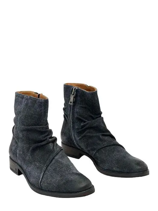 John Varvatos Morrison Sharpei Boots - Oiled Blue