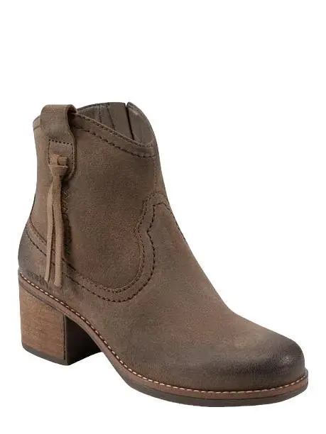 EARTH® Irene Block Heel Booties - Brown