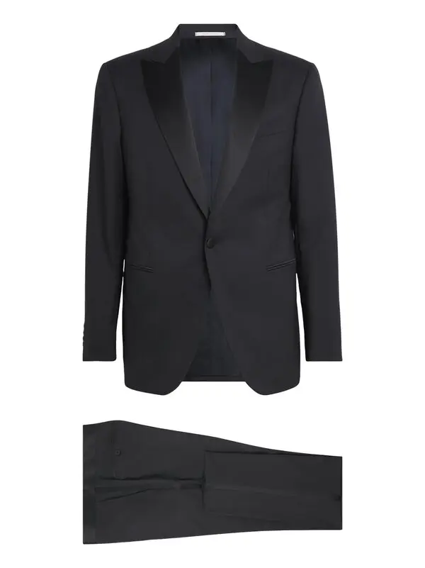 Pal Zileri Wool 2-piece Tuxedo - Black